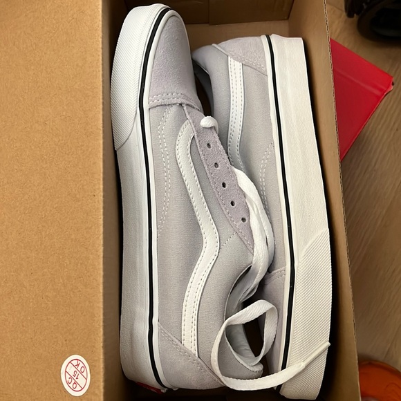 Vans | Shoes | Light Gray Vans Old Skool | Poshmark
